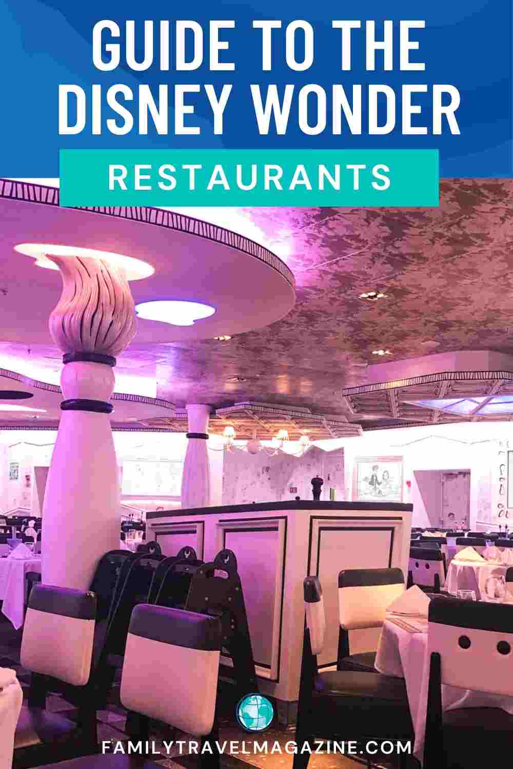 All About the Disney Wonder Restaurants - Family Travel Magazine