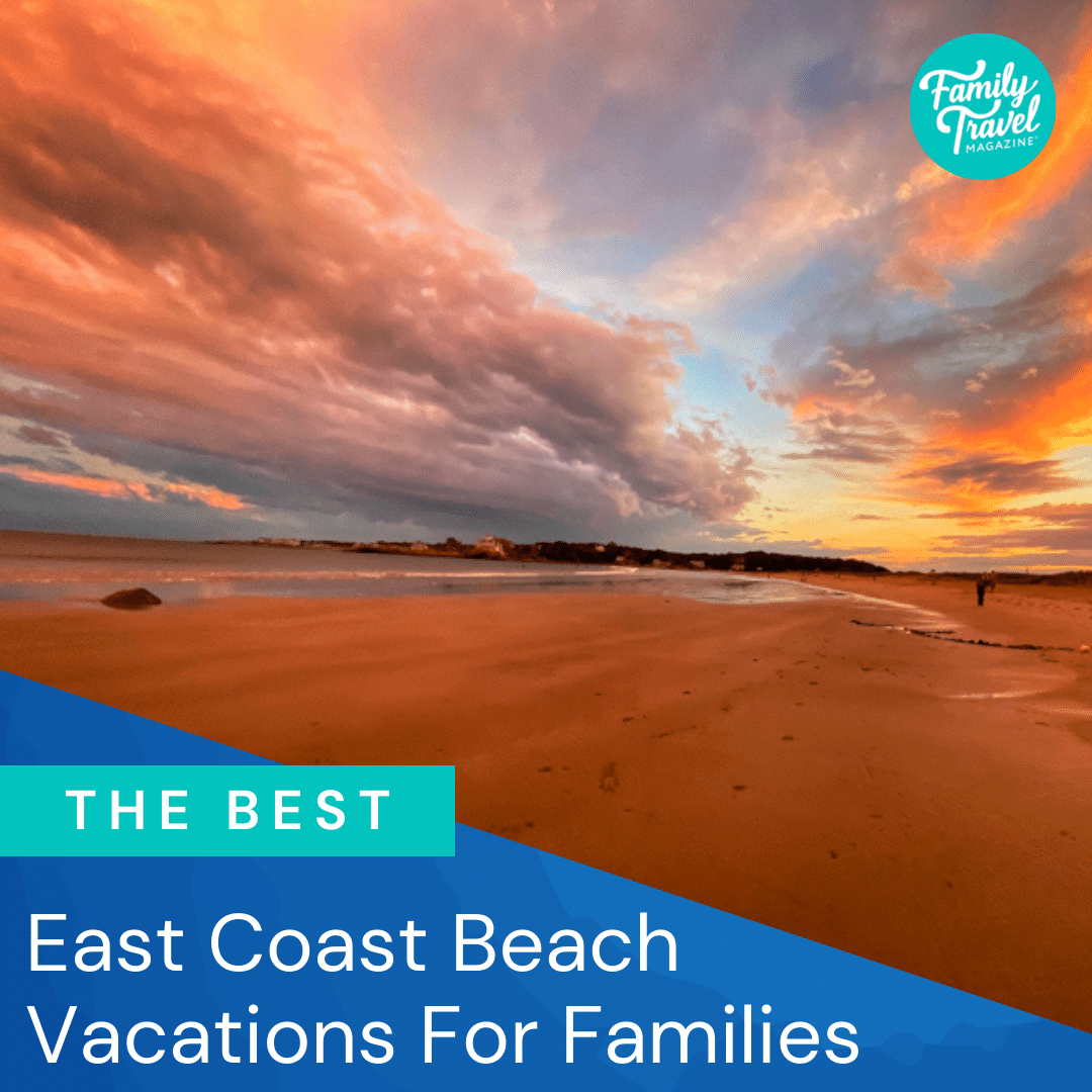 East Coast Beach Map For Family Vacation