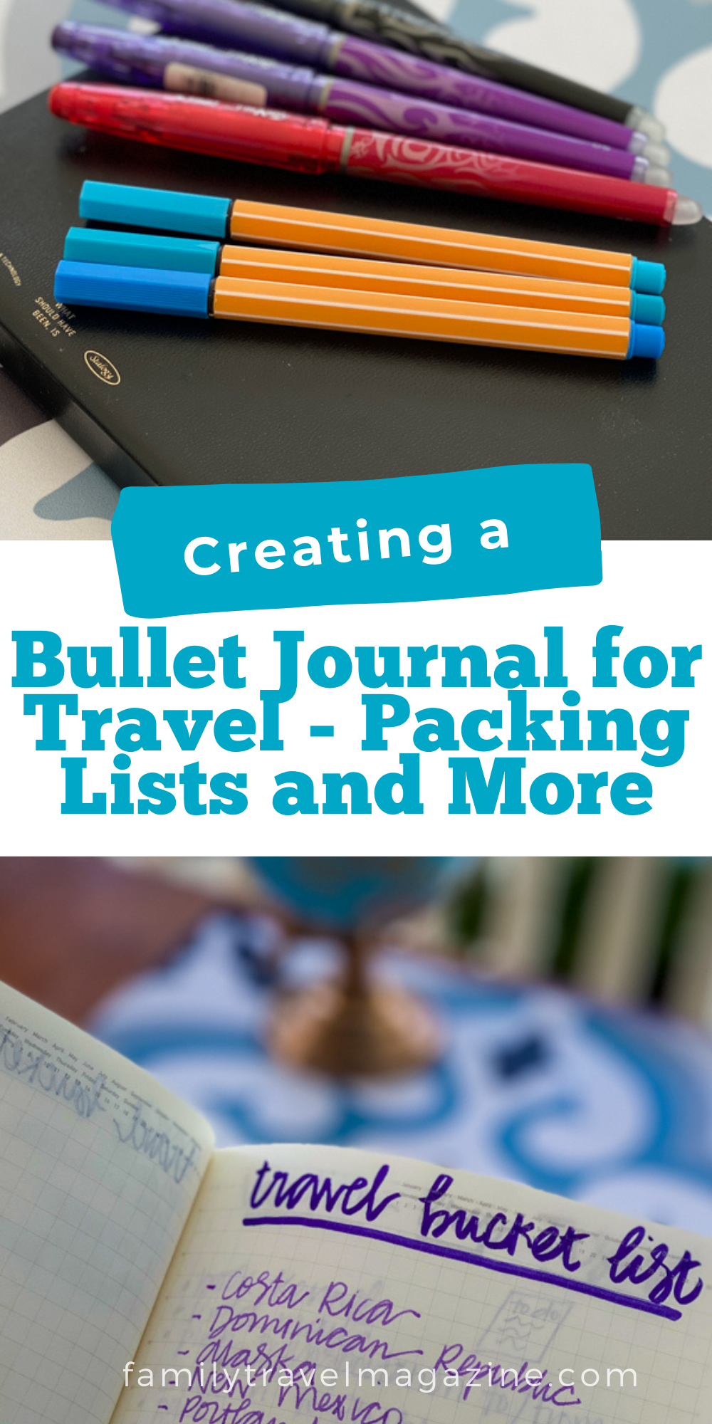 Using a Bullet Journal for Travel: Bullet Journal Packing Lists and ...