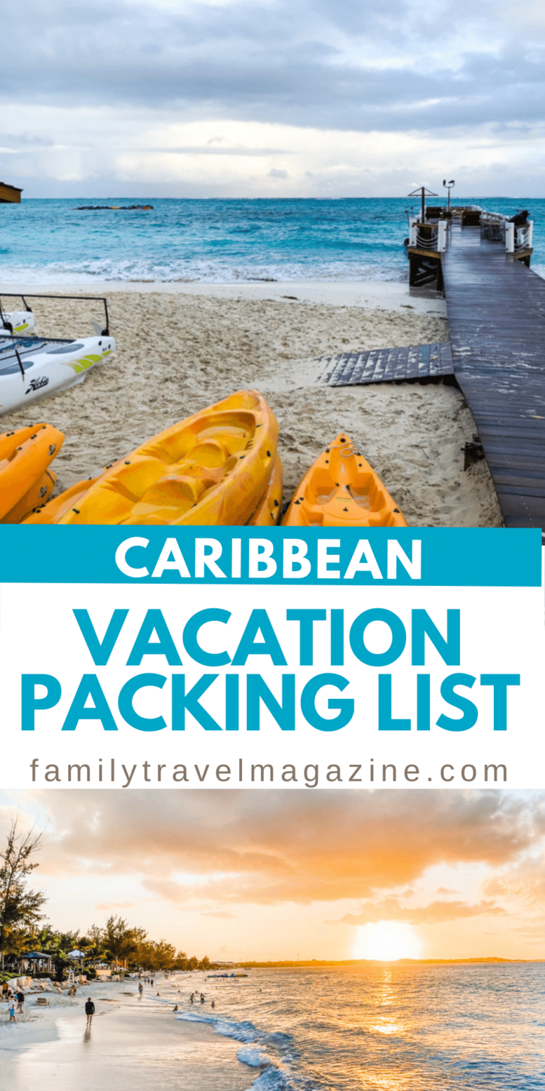 Caribbean Vacation Packing List For A Family - Family Travel Magazine
