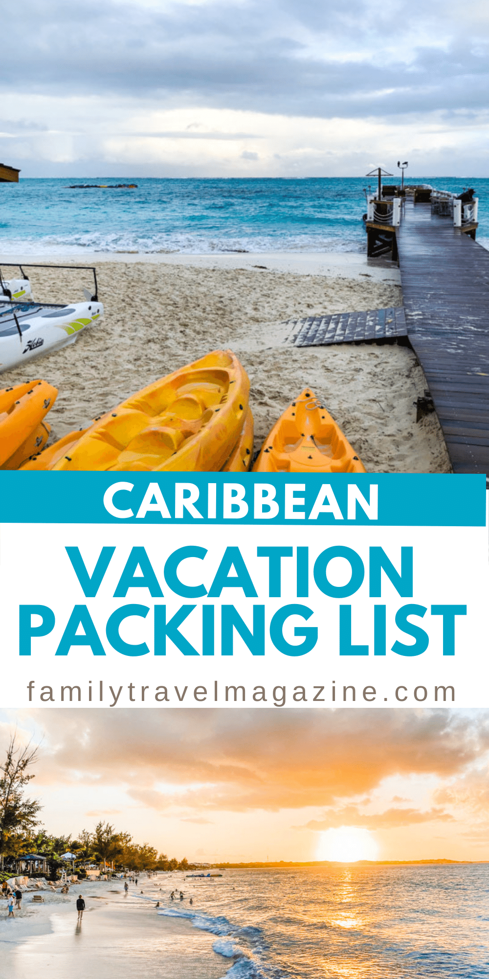 Caribbean Vacation Packing List For A Family - Family Travel Magazine