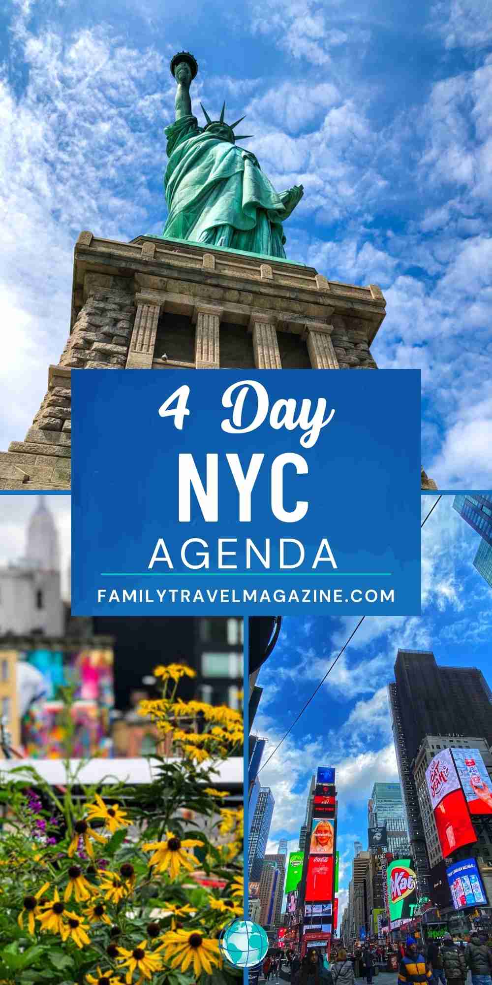 Ultimate Agenda Ideas for A Fantastic 4 Days in NYC - Family Travel ...