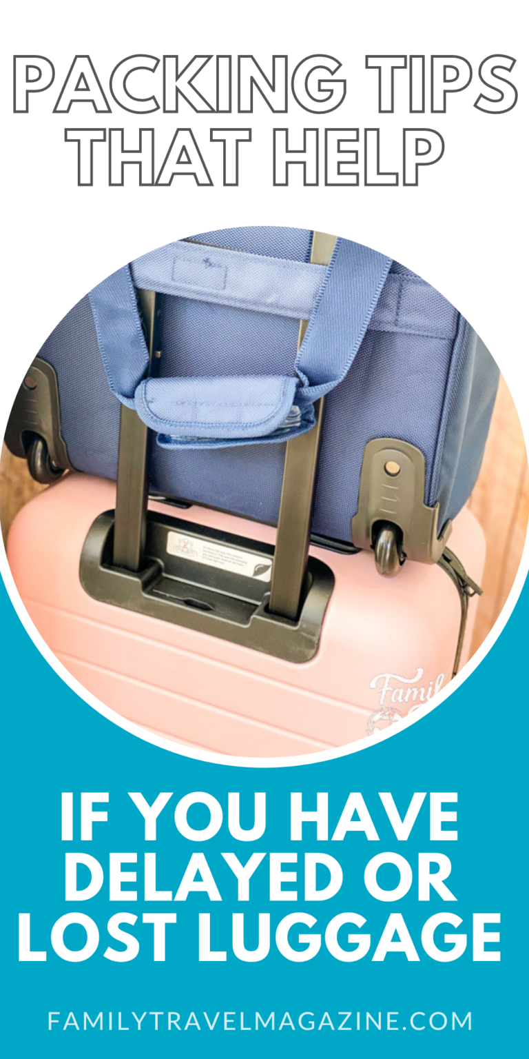 Packing Tips That Help If You Have Delayed or Lost Luggage - Family ...
