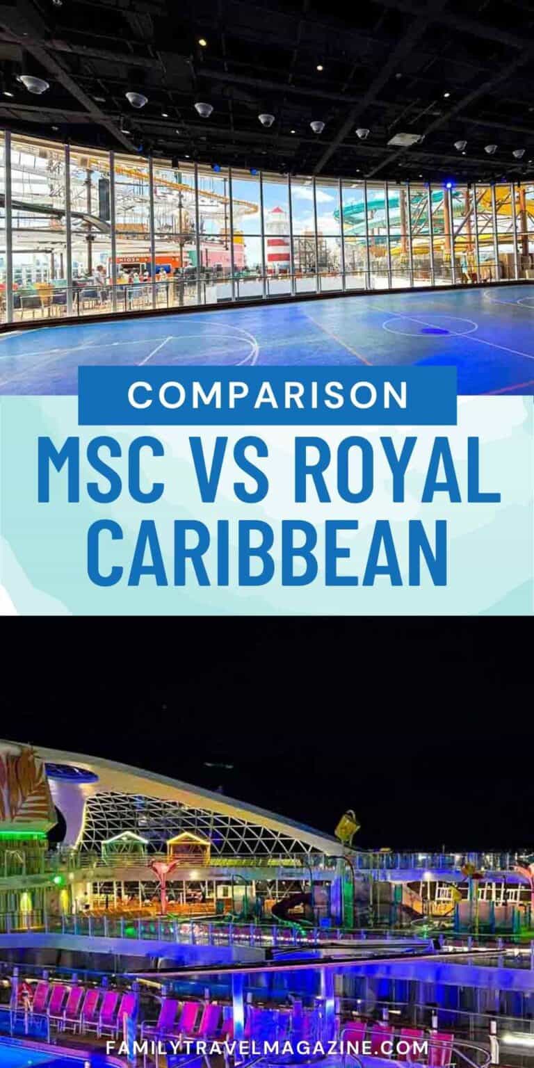 MSC vs Royal Caribbean Cruises: Key Differences for Families - Family ...
